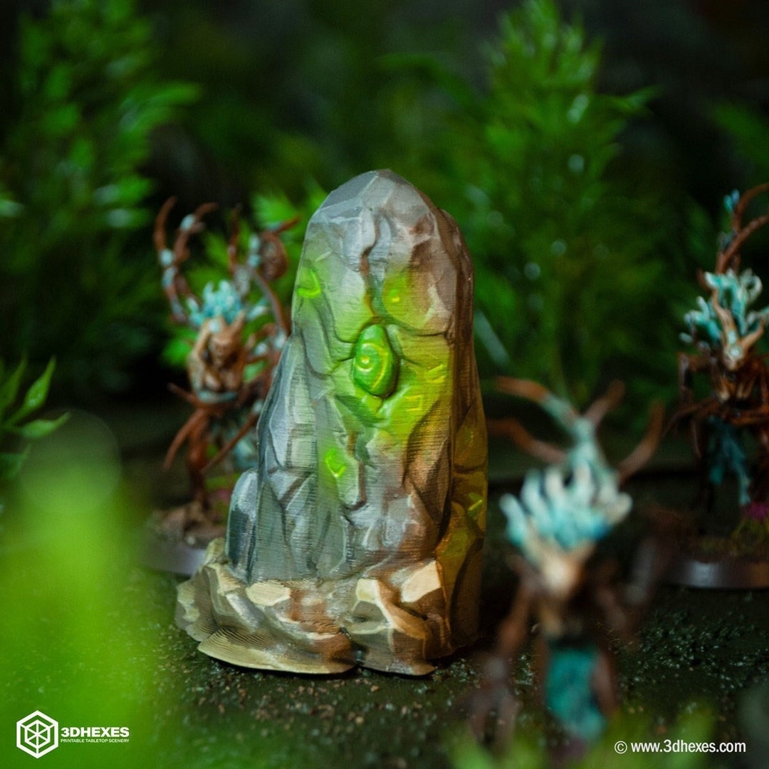 Rune Pillar Dnd Miniature Terrain for Dungeons and Dragons, D&D, D and ...