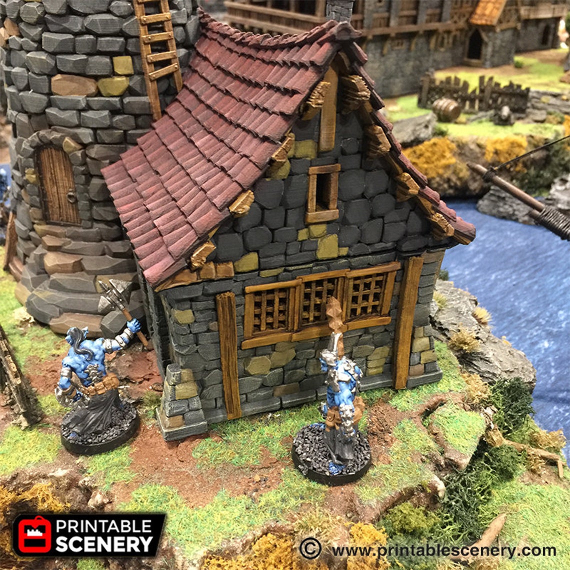 The Lost Island Lighthouse Dnd Miniature Terrain for Dungeons and ...