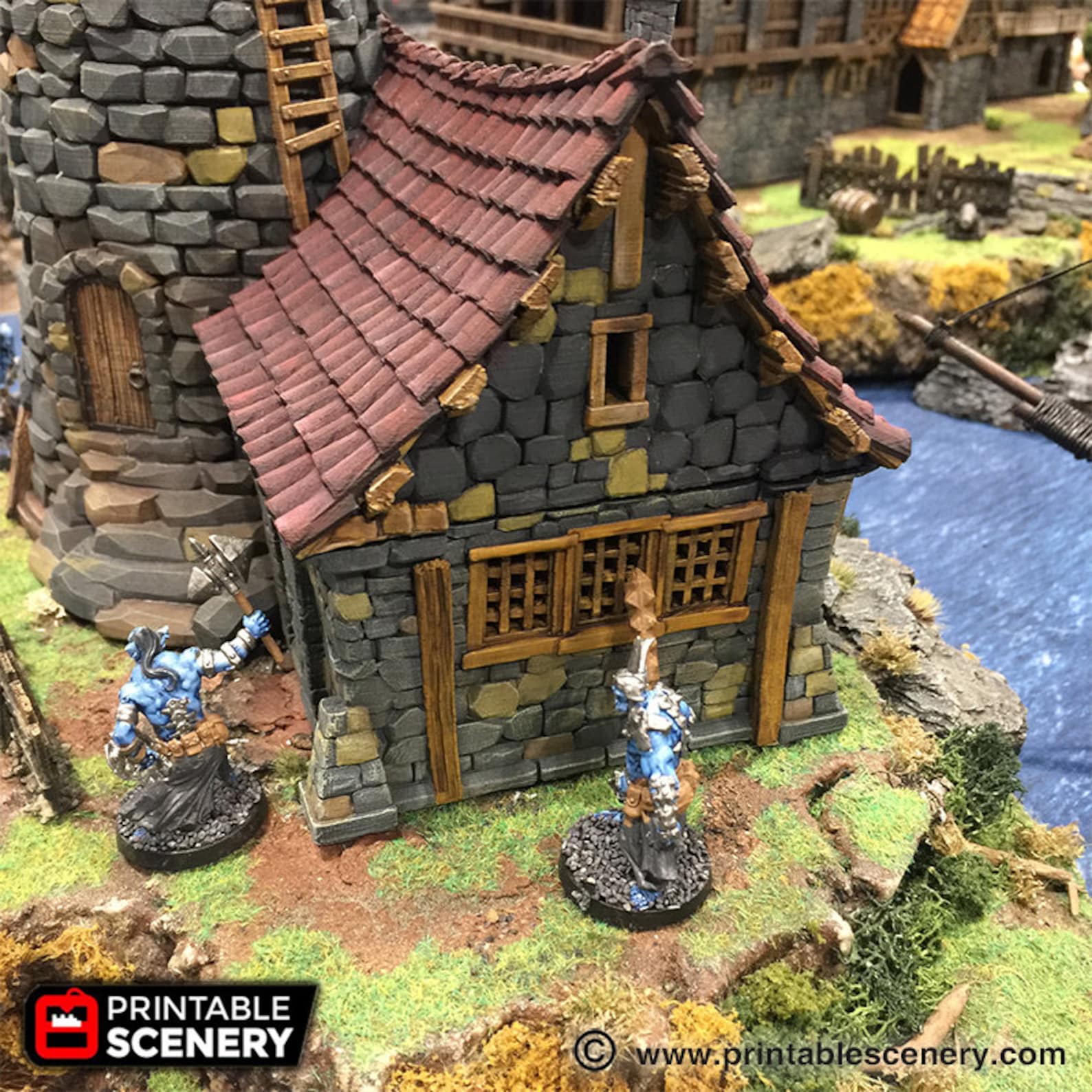 The Lost Island Lighthouse Dnd Miniature Terrain for Dungeons and ...
