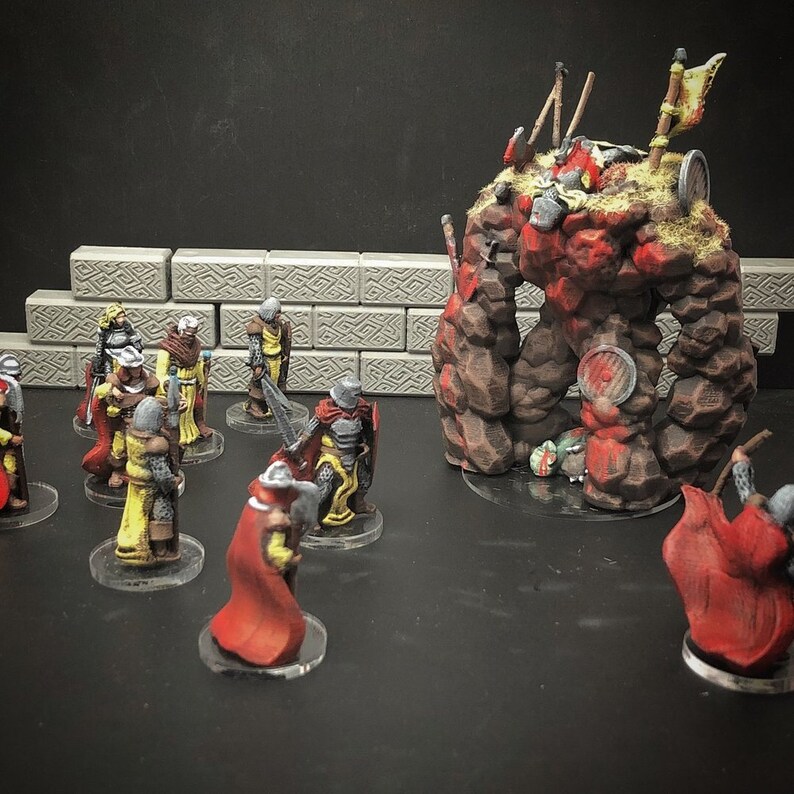 28mm | 32mm Monster Dnd Miniature Pathfinder Miniature Full Set ...