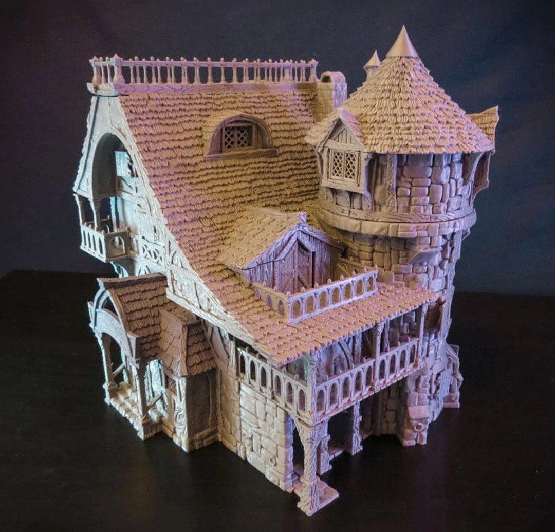 Roadside Inn Dnd Miniature Terrain for Dungeons and Dragons, D&D, D and ...