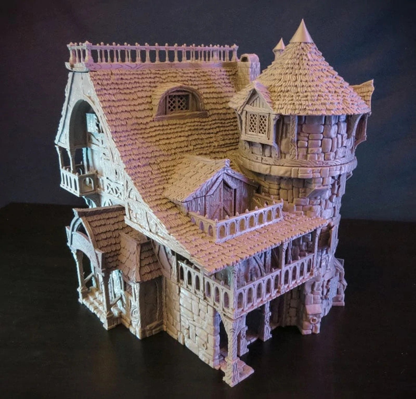 Roadside Inn Dnd Miniature Terrain for Dungeons and Dragons, D&D, D and ...