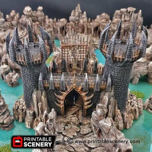 Dnd Terrain Hellgate - Dwarves Elves and Demons | 28mm 32mm 15mm ...