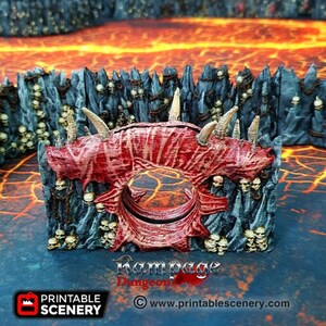Dnd Terrain Tormented Portal - Fantasy Goblin Dwarve Elves and Demons ...
