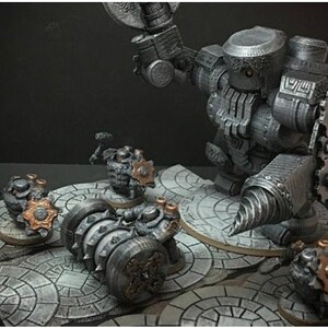 28mm | 32mm Giant Dwarf Golem Dnd Miniature Pathfinder Miniature | Dnd ...