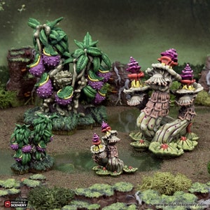Gloaming Swamp Plants Set Dnd Terrain, Dungeons and Dragons Terrain, D ...