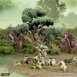 Gloaming Swamp Wilderwood Circle Dnd Miniature Terrain, Dungeons and ...