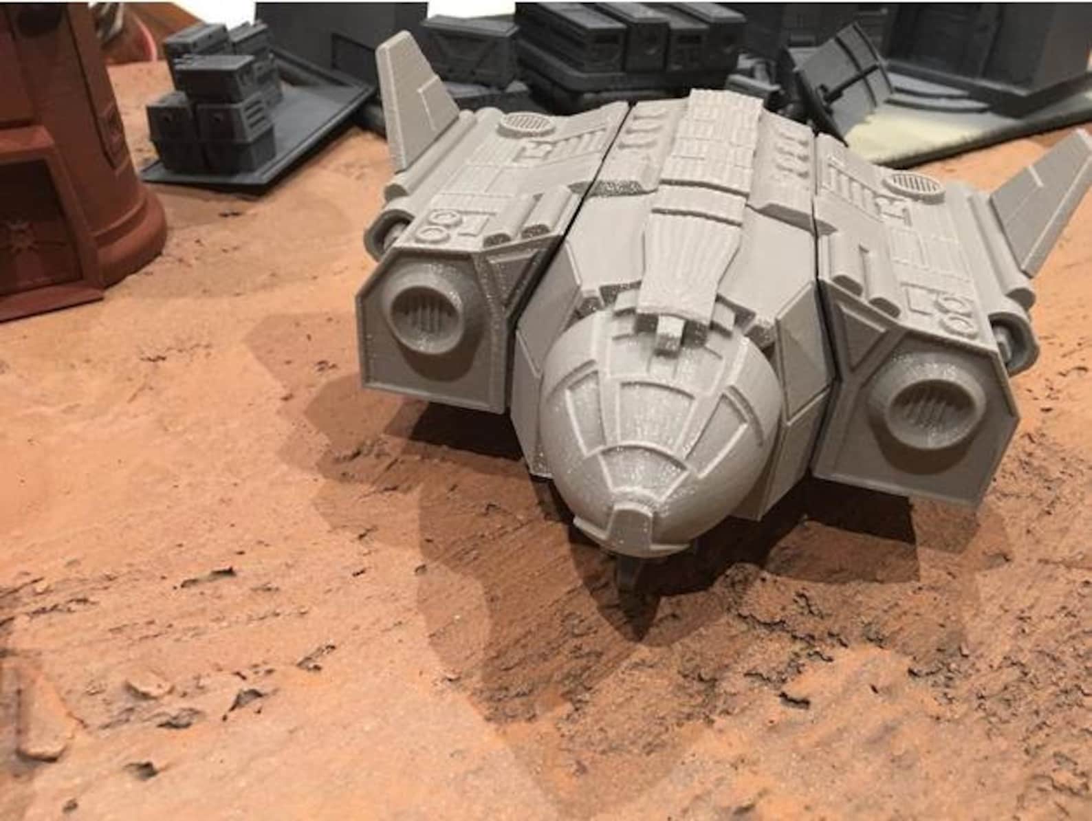 28mm Legion Imperial Assault Spaceship Wargaming Terrain | Scenery ...