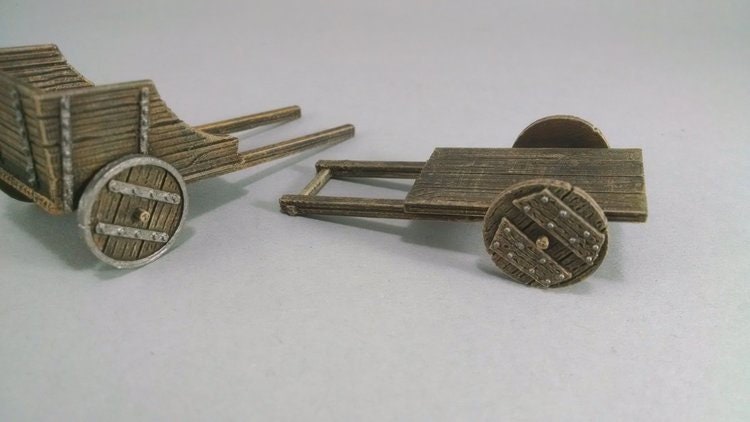 Cart and Wagons Jail Dnd Miniature Terrain Dungeons and - Etsy