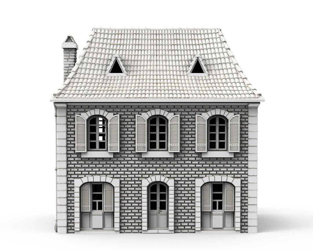 French Farmhouse Dnd Miniature Wargaming Terrain for Dungeons and ...
