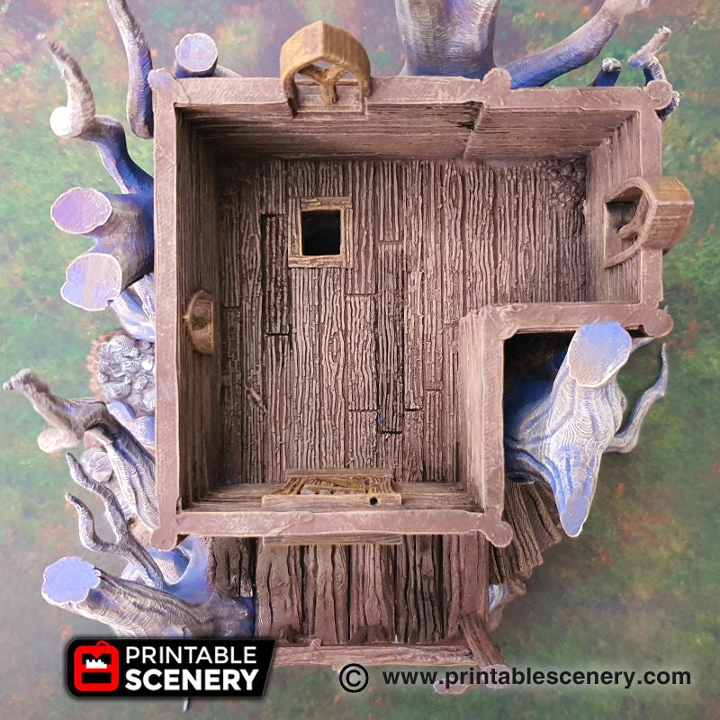Shadowfey Feywild Bower Dnd Miniature Terrain for Dungeons and Dragons ...