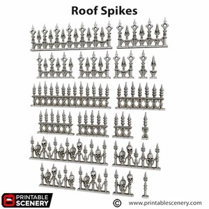 Ramshackle Roof Spikes Dnd Terrain, Dungeons and Dragons Terrain ...