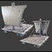 Pirate Raft Ship Dnd Terrain for Dungeons and Dragons Terrain, D&D, D ...