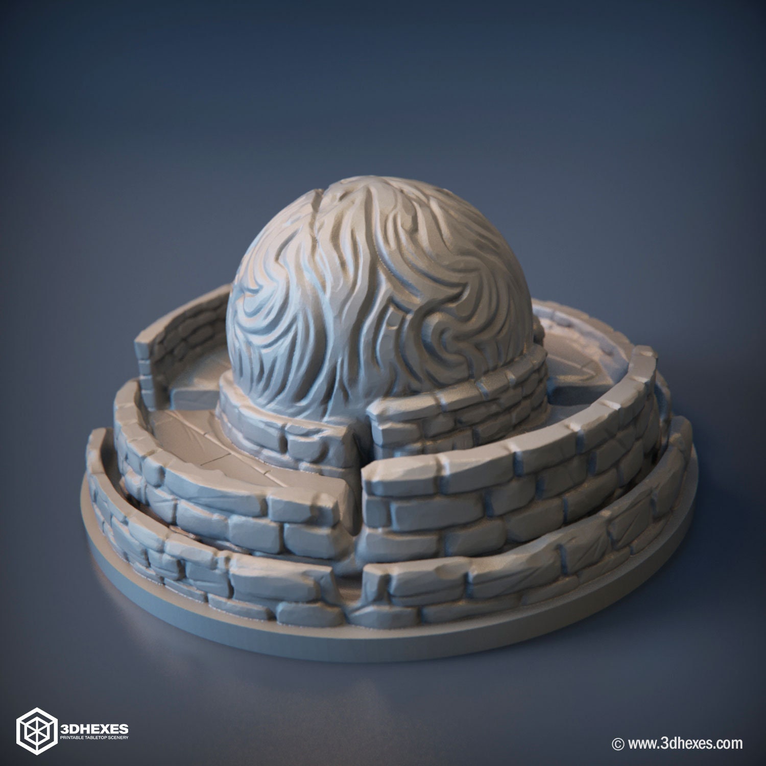 Ornamental Ancient Orb Dnd Miniature Terrain for Dungeons and - Etsy
