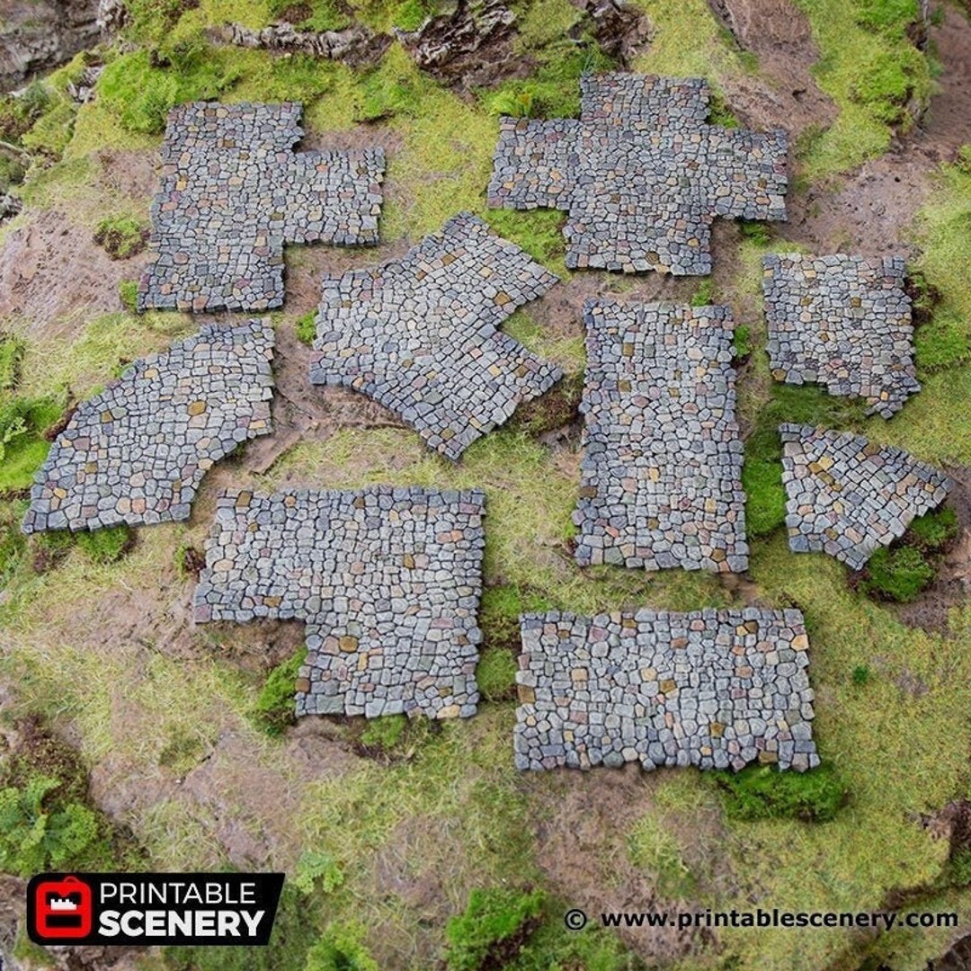 Hagglethorn Hollow Pathways Dnd Miniature Terrain for Dungeons and ...