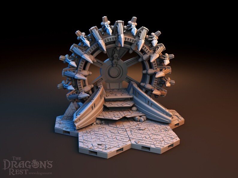28mm Wargaming Wrap Portal Gate Terrain | Star Wars Legion Imperial ...