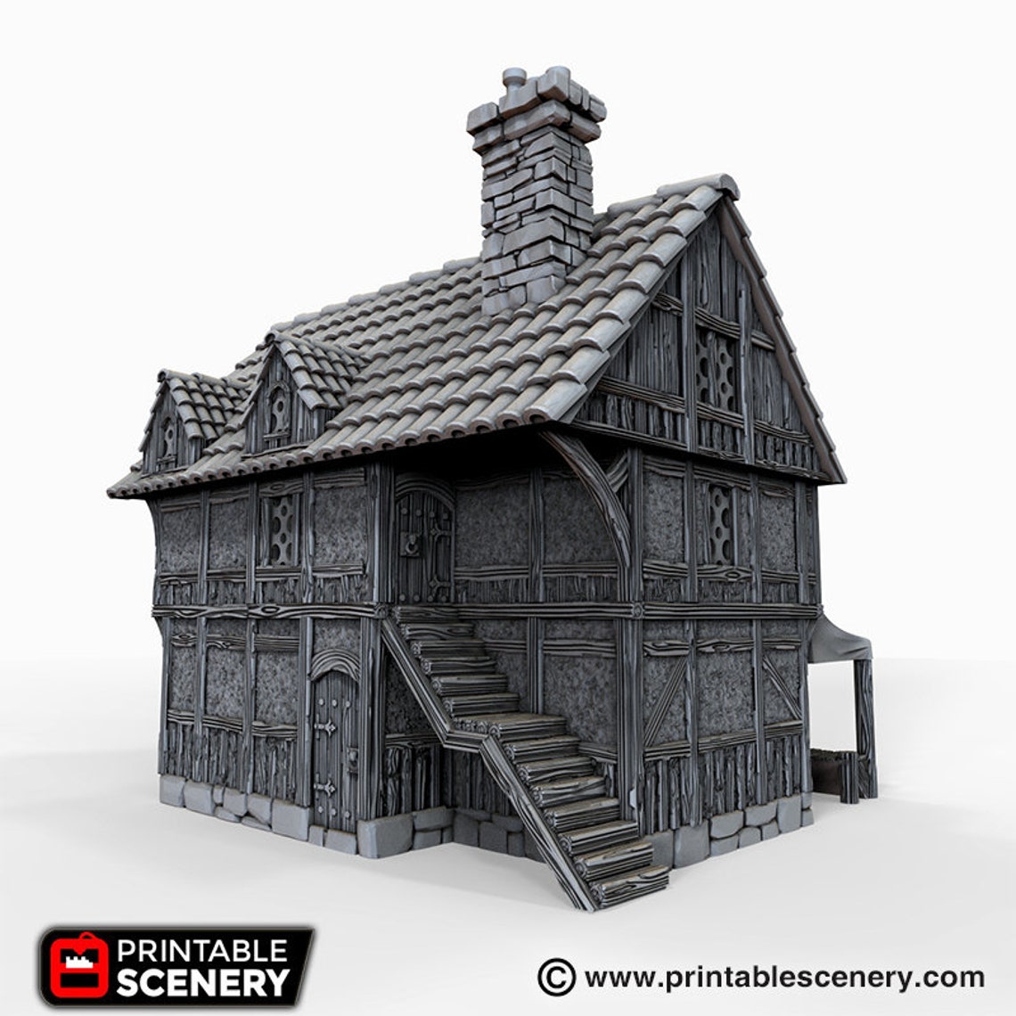 Merchants and Market Dnd Miniature Terrain for Dungeons and - Etsy