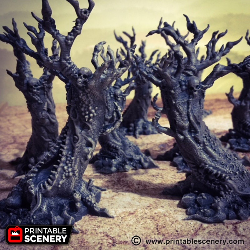 Vomiting Tree Dnd Miniature Terrain for Dungeons and Dragons - Etsy