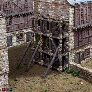 Wooden Scaffold Dnd Terrain for Dungeons and Dragons Terrain, D&D, D ...