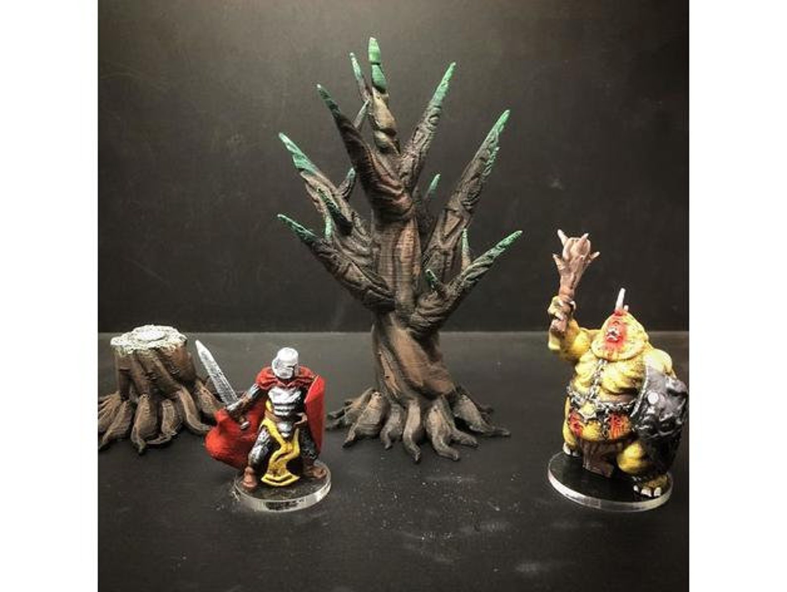 Forest Tree Dnd Miniature Terrain, Dungeons and Dragons, D&D ...