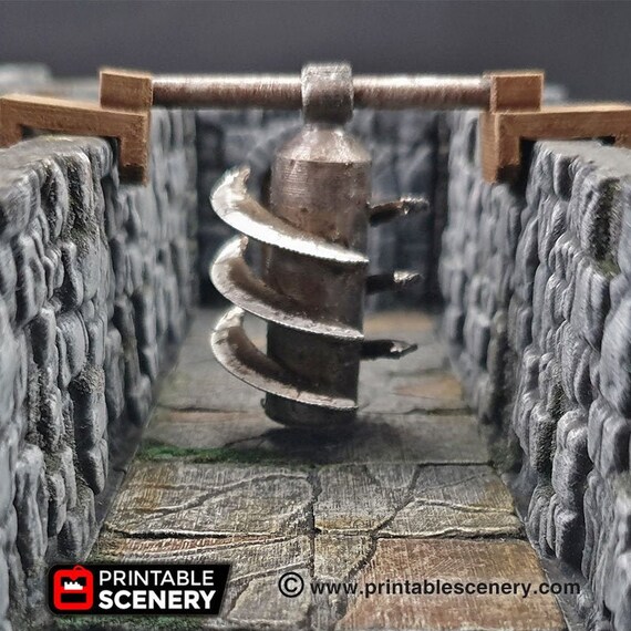 Blade Column Trap Openlock Dungeon Tile Dnd Miniature Terrain - Etsy UK
