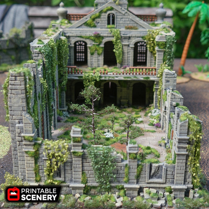 Caribbean Church Dnd Miniature Terrain Dungeons and Dragons - Etsy ...