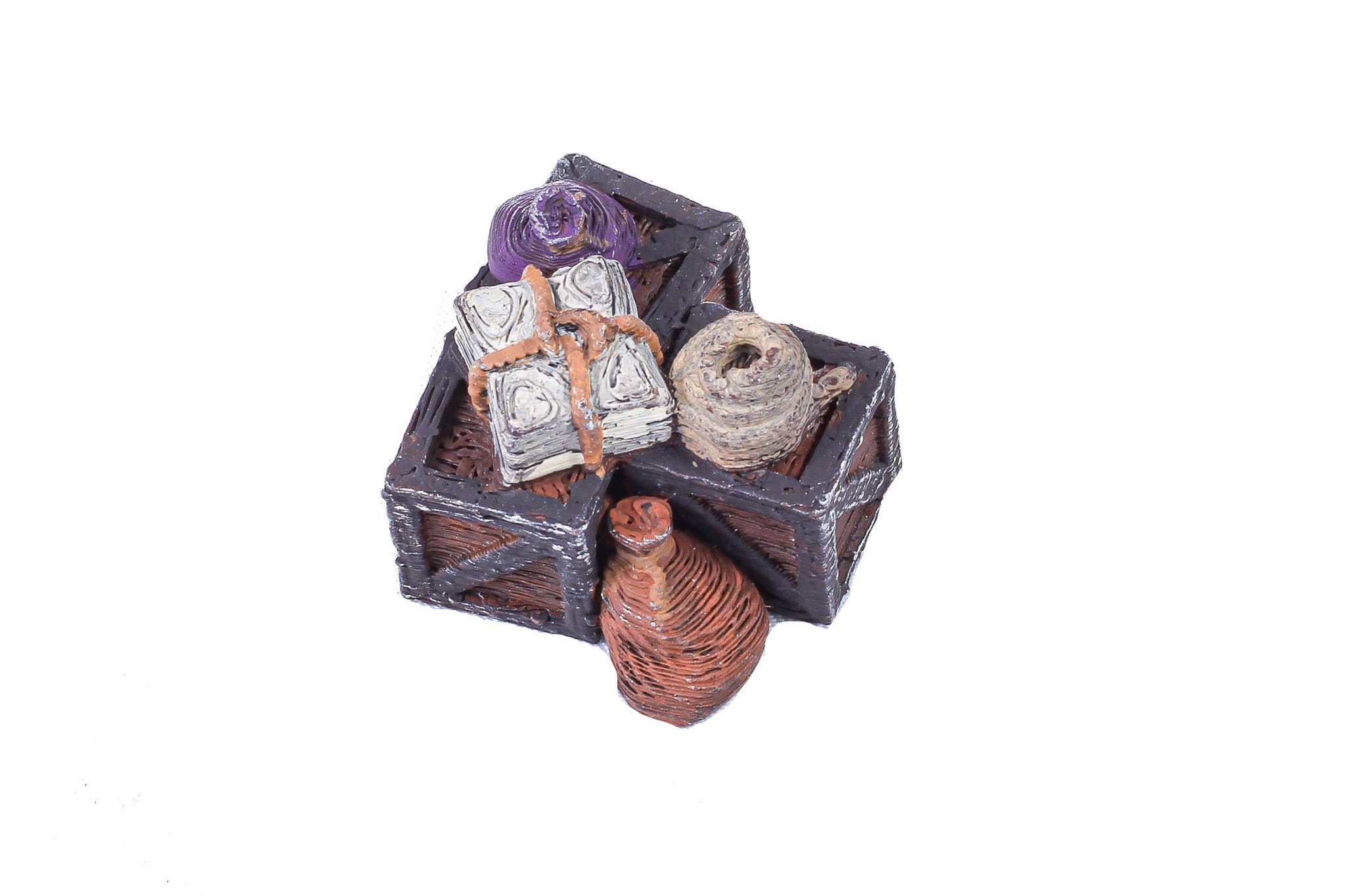 Painted Cargo Piles Dnd Miniature Terrain, Dungeons and Dragons, D&D ...