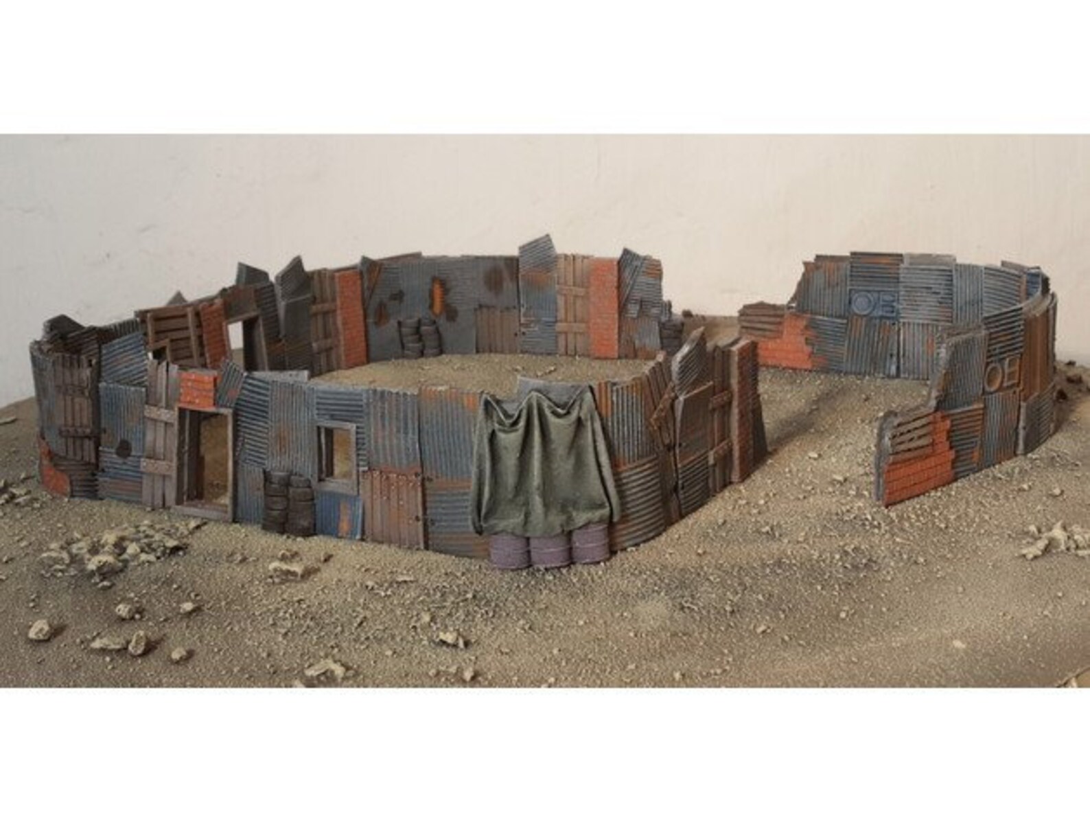 Gasland Shanty Barricades Dnd Pathfinder Role Play Terrain Not Finished ...