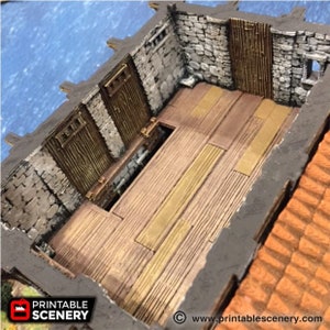 Dnd Terrain the Warehouse - Miniature Wargaming Pathfinder D&D Tabletop ...