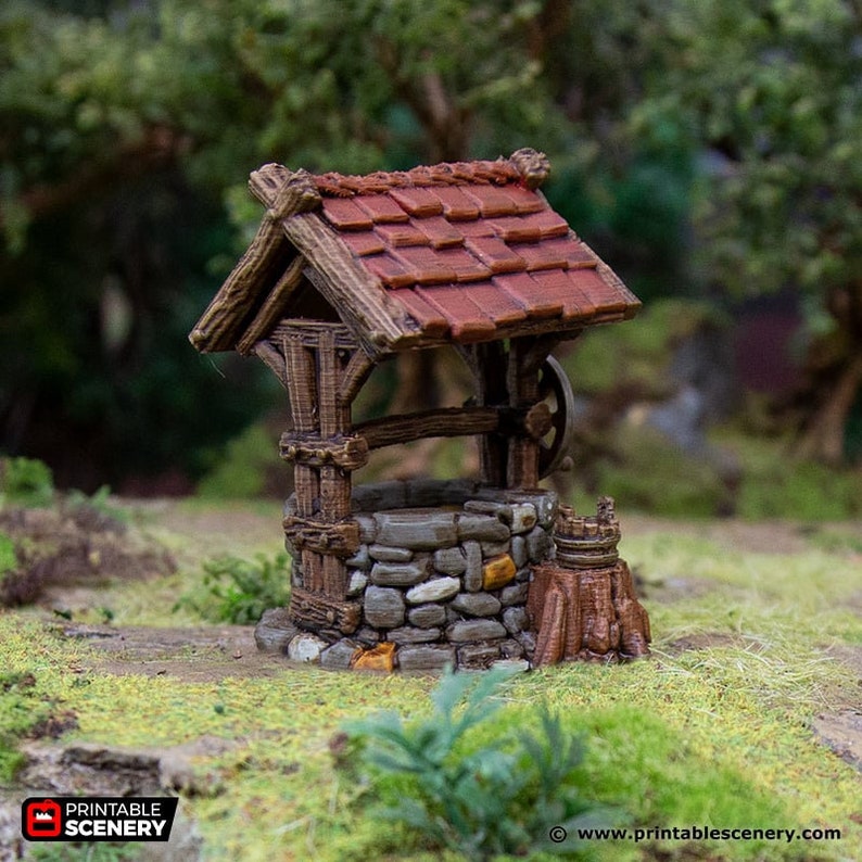 The Well Dnd Terrain for Dungeons and Dragons Terrain, D&D, D and D ...