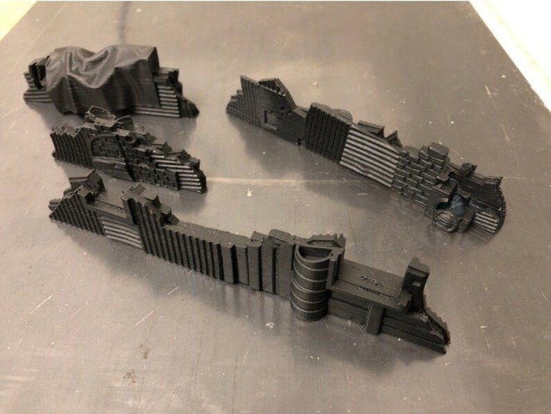 Gasland Shanty Obstacles Dnd Pathfinder Role Play Terrain Not Finished ...