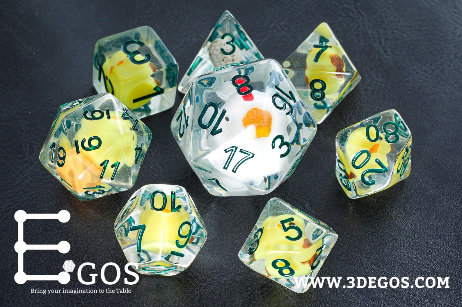 Family Chickens Dnd Dice Set for Dungeons and Dragons D&D - Etsy