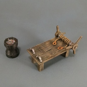 Dungeon Torture Chamber Furniture Dnd Terrain for Dungeons and Dragons ...