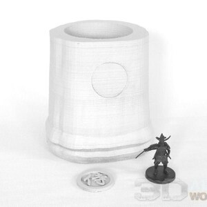 Japan Samurai Bamboo Cup Dnd Miniature Wargaming Terrain for Dungeons ...