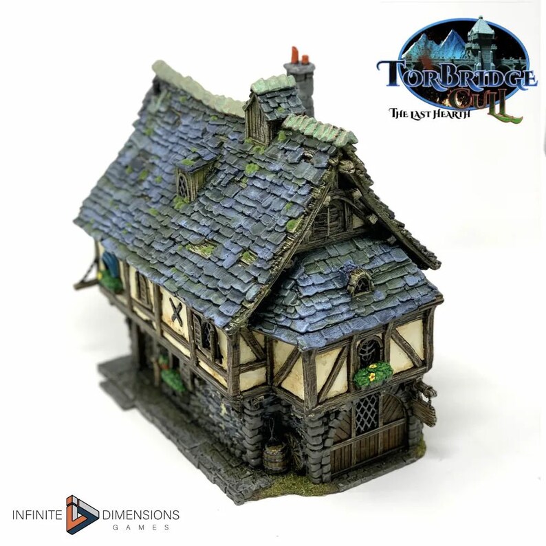 Torbridge Cull Milats’ Townhouse Terrain Dnd Miniature Terrain for ...