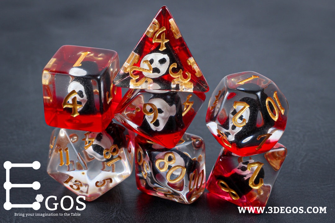 Boogeyman of Evil Dice Set for Dungeons and Dragons - Etsy