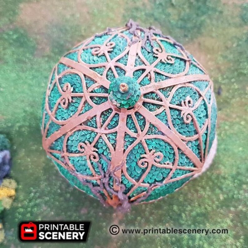Dnd Terrain Elven Elves Shrine of Solace | Dnd D&D 28mm Miniature ...