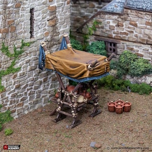 Herbs and Spices Market Stand Dnd Terrain for Dungeons and Dragons ...