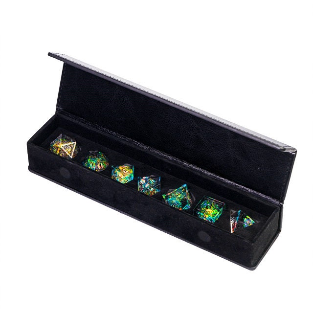 Clear Ancient Rune Sharp Dice Set Dungeons and Dragons sold by Octavius ...