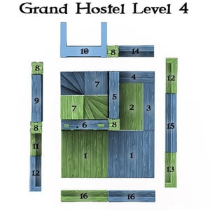 Grand Motel Modular Tiles Dnd Miniature Terrain, Dungeons and Dragons ...