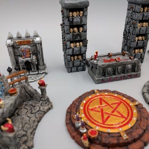Occult and Evil Dnd Miniature Terrain | Dungeons and Dragons, D&D ...