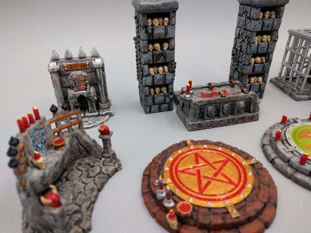Occult and Evil Dnd Miniature Terrain | Dungeons and Dragons, D&D ...