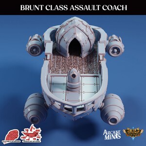 Scrapper Pirate Skycoaches Ship Dnd Terrain, Dungeons and Dragons, Dnd ...