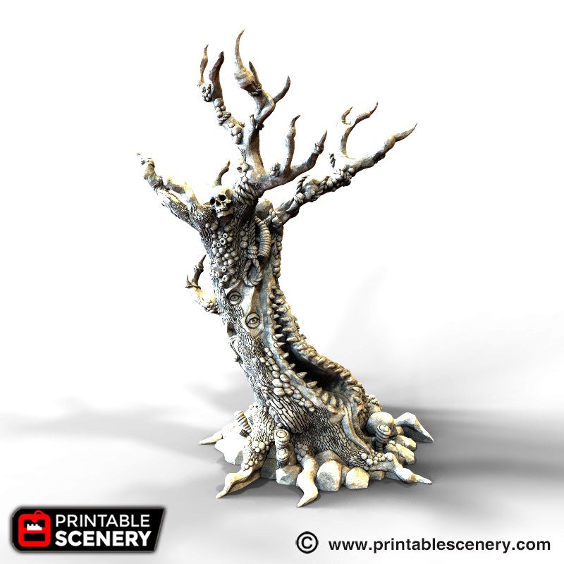 Vomiting Tree Dnd Miniature Terrain for Dungeons and Dragons - Etsy
