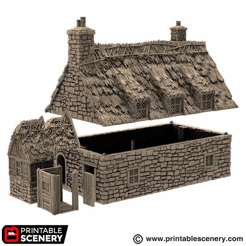 Country Manor Dnd Terrain for Dungeons and Dragons, D&D, D and D ...