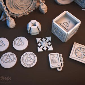 Trihex Citadel and the Corrupted Relics of Doom 40k Terrain for Sci Fi ...