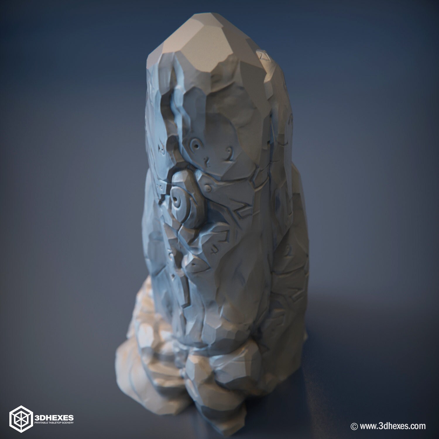 Rune Pillar Dnd Miniature Terrain for Dungeons and Dragons - Etsy