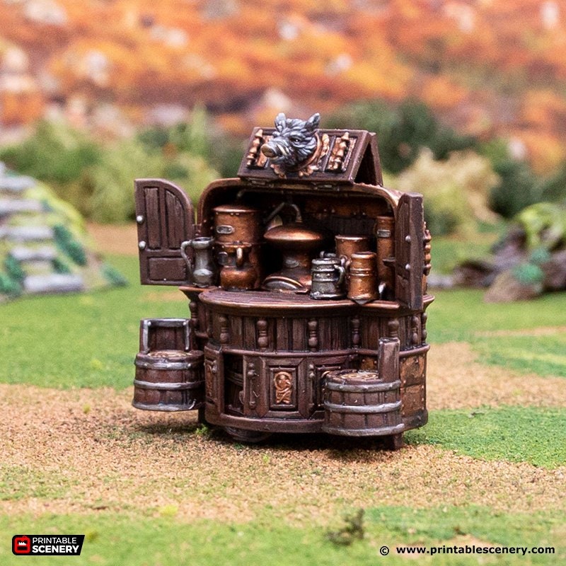 Rise of the Halflings Whiskey Merchants Distillery Dnd - Etsy