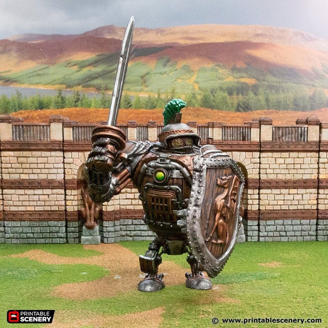 Rise of the Halflings Archanical Knight Dnd Miniature Terrain for ...