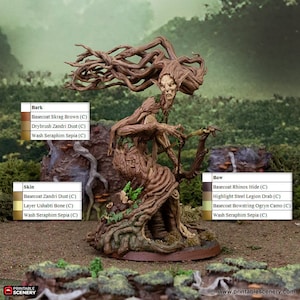 Gloaming Swamp Lady Dryads Dnd Miniature Terrain, Dungeons and Dragons ...